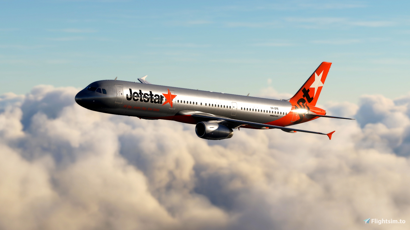 Threads - Fenix A321 Jetstar VH-OFE 8K & 4K with Sharklets for ...