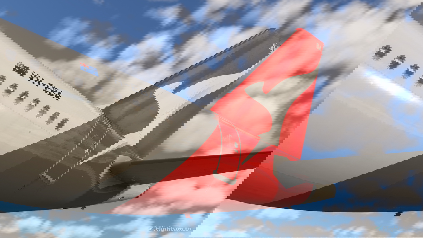 Fenix A321 Qantas 2016 VH-EBA 8K & 4K with Sharklets for Microsoft ...