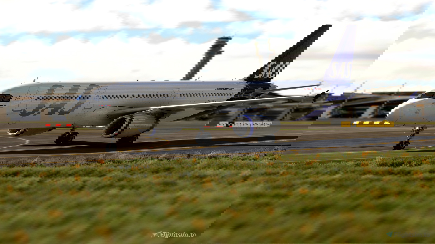 Fenix A321 IAE SAS Scandinavian Airlines OY-KBH 8K & 4K for Microsoft ...