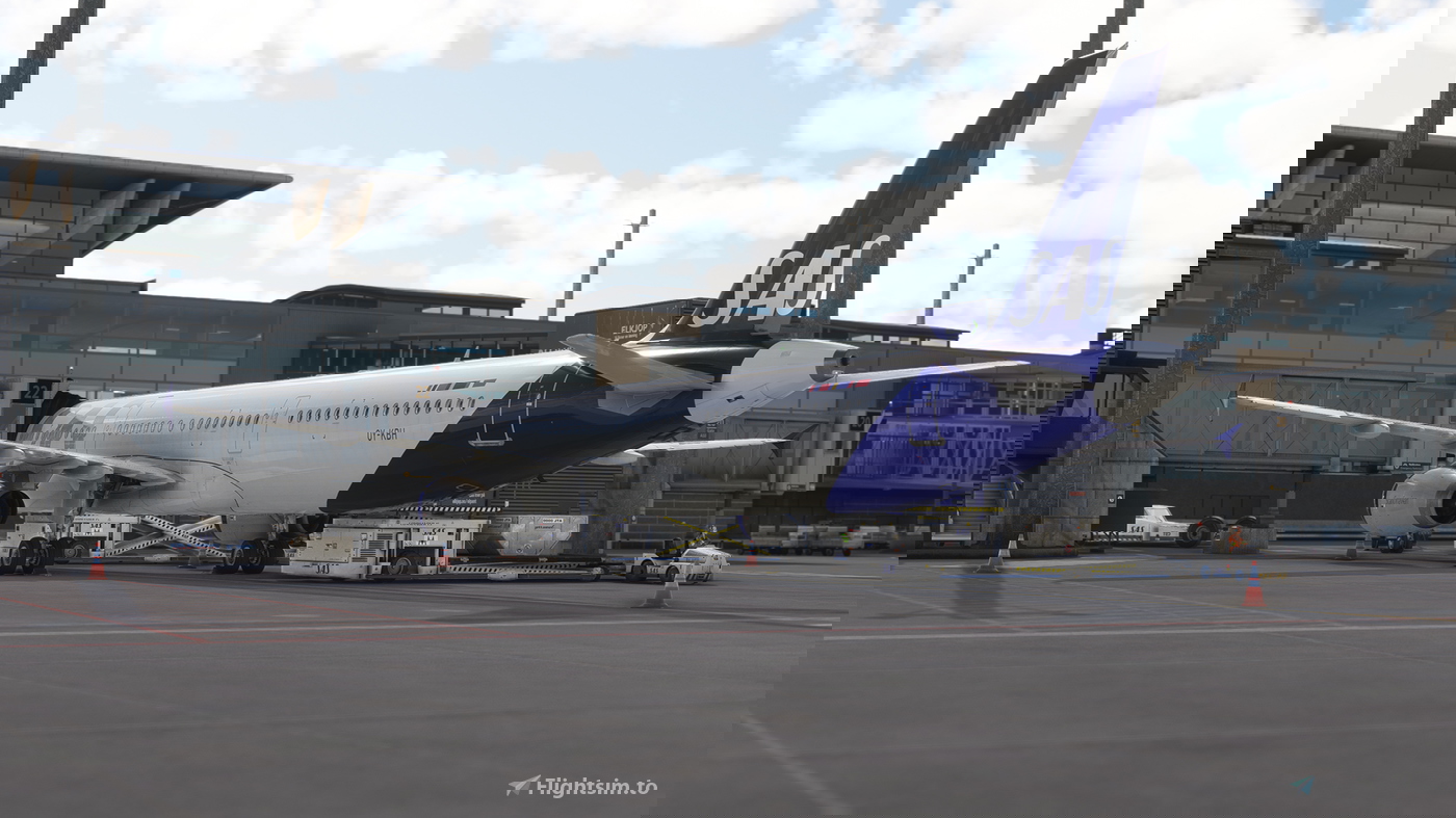 Fenix A321 IAE SAS Scandinavian Airlines OY-KBH 8K & 4K for Microsoft ...