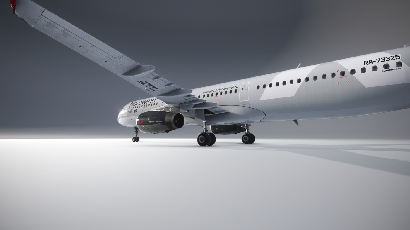 Fenix A321 Nordwind (RA-73325) for Microsoft Flight Simulator | MSFS