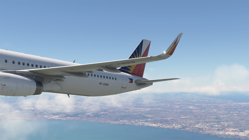 Fenix A321 SL Philippine Airlines RP-C9918 with Cabin 8K for Microsoft Flight Simulator | MSFS