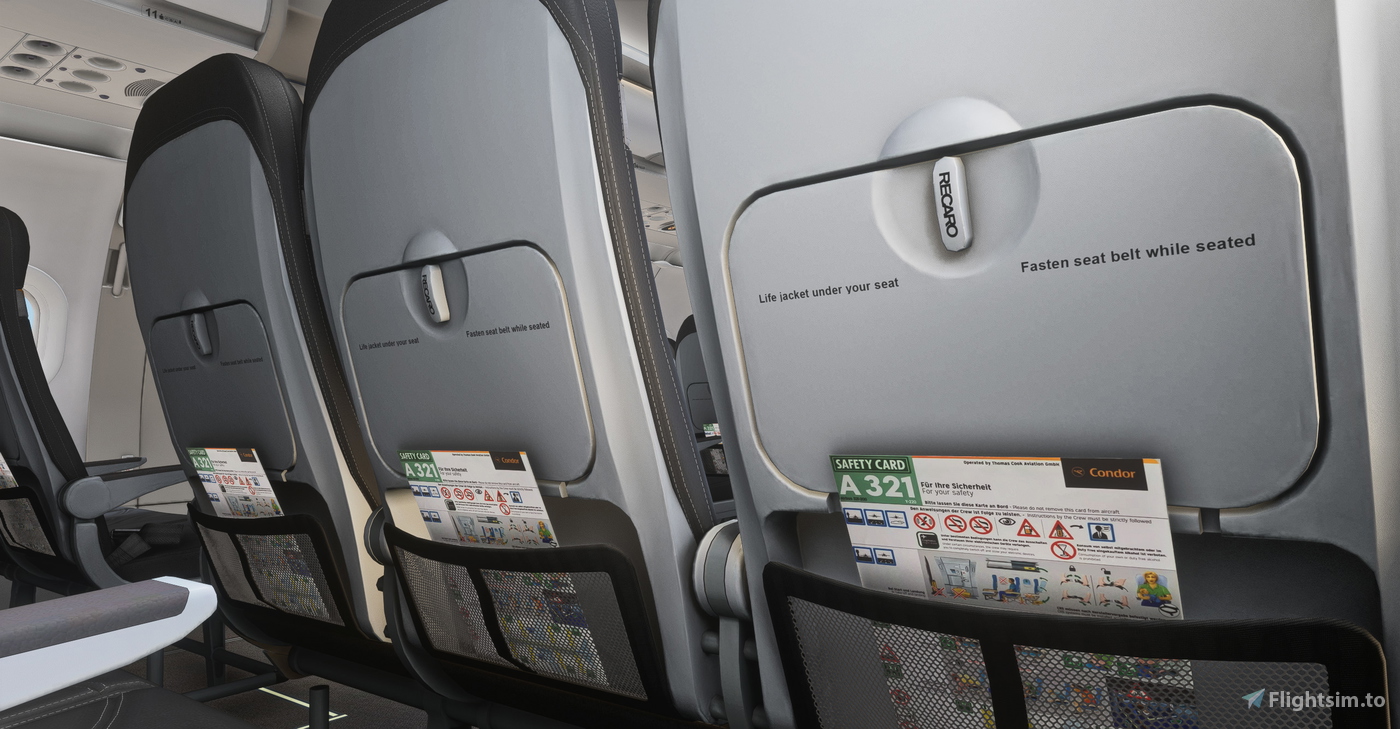 Fenix A321 SL | Condor D-ATCD | 'I 💛 SENTIDO' Livery - 4K pour Microsoft Flight Simulator | MSFS