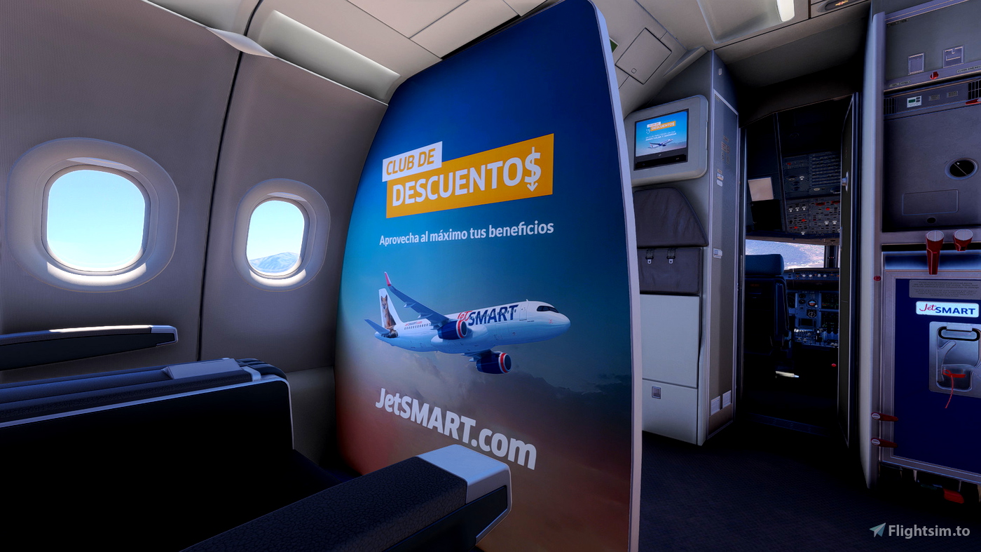 Fenix A321 SL (CFM) JetSMART Chile (CC-DIC) Huillín 对于 Microsoft Flight Simulator | Feed