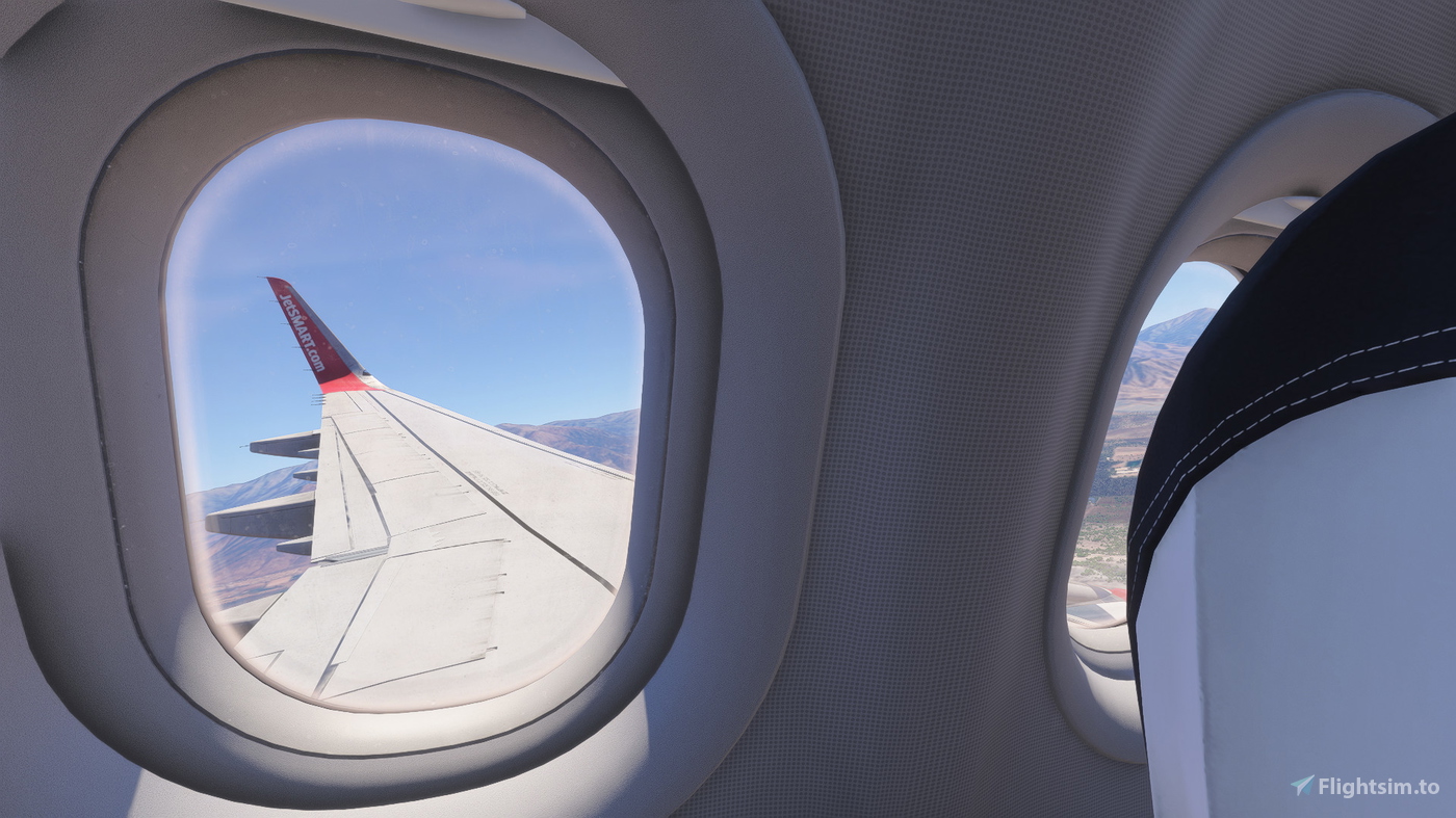 Fenix A321 SL (CFM) JetSMART Chile (CC-DIC) Huillín for Microsoft Flight Simulator | MSFS