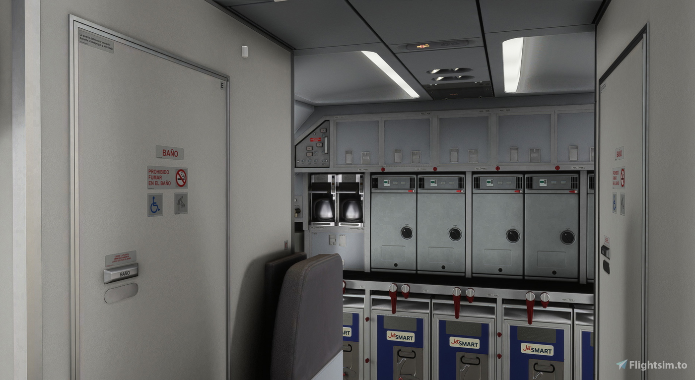 Fenix A321 SL (CFM) JetSMART Chile (CC-DIC) Huillín for Microsoft Flight Simulator | MSFS