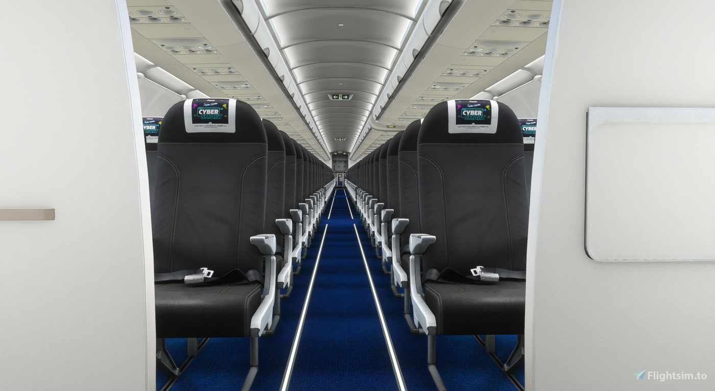 Fenix A321 SL (CFM) JetSMART Chile (CC-DIC) Huillín for Microsoft Flight Simulator | MSFS