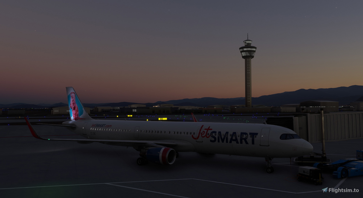 Fenix A321 SL (CFM) JetSMART Chile (CC-DIC) Huillín for Microsoft Flight Simulator | MSFS