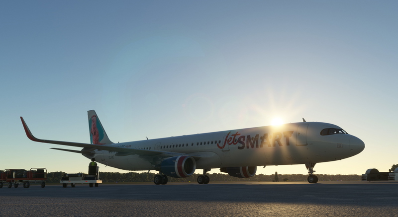 Fenix A321 SL (CFM) JetSMART Chile (CC-DIC) Huillín for Microsoft Flight Simulator | MSFS