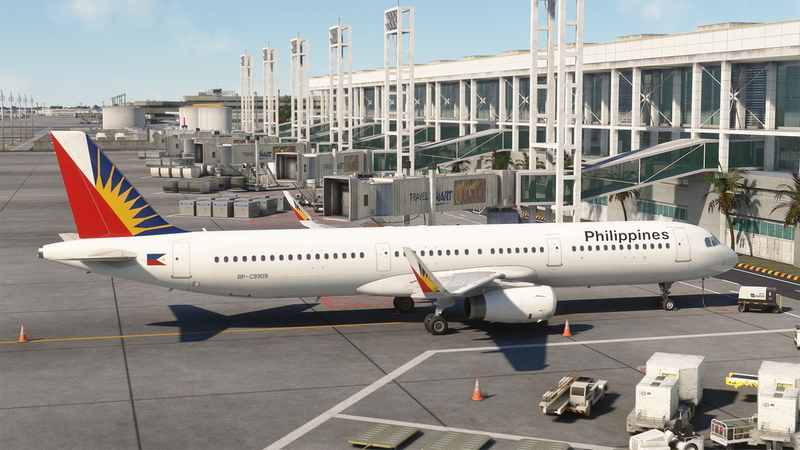 MSFS 2024 Fenix A321 SL Philippine Airlines IAE RP-C9909 with Cabin 8K for Microsoft Flight ...