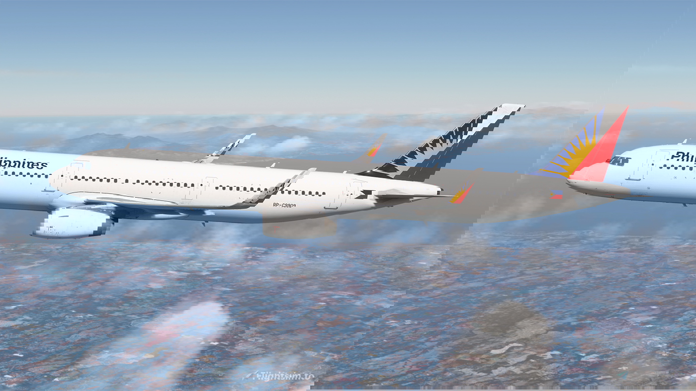 MSFS 2024 Fenix A321 SL Philippine Airlines IAE RP-C9909 with Cabin 8K for Microsoft Flight ...