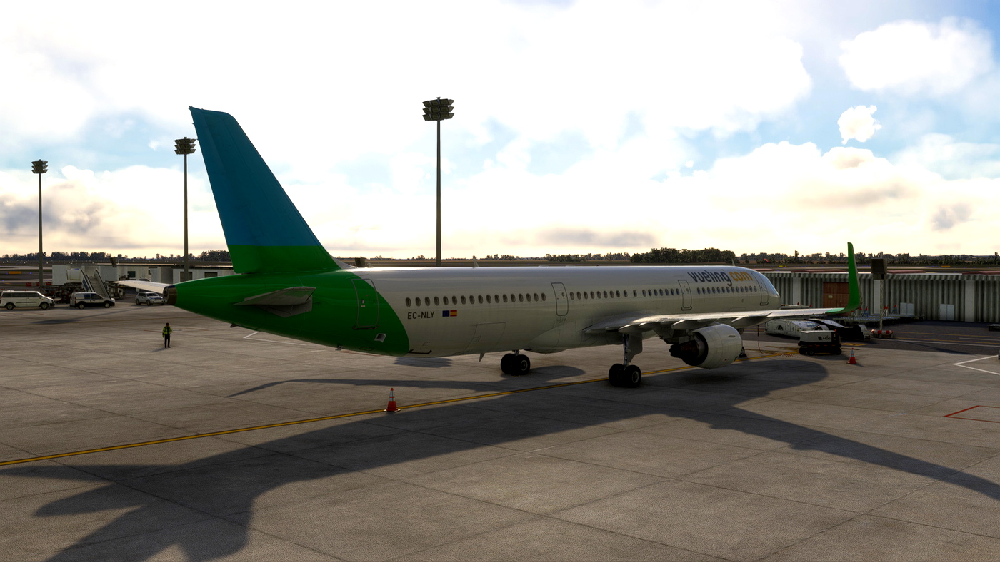 Fenix A321 SL | Vueling EC-NLY ( Ex Level ) | 8k for Microsoft Flight ...