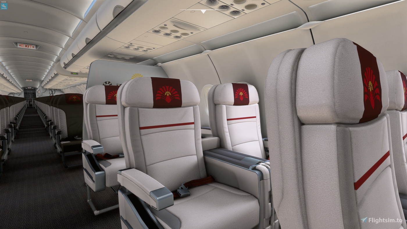 Fenix A321 V2 IAE SL | Air Madagascar 2024 - Air Madagascar (5R-MJN Mahajanga) + Two Class Cabin ...