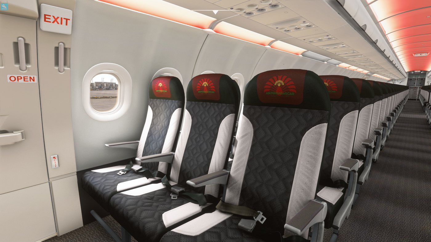 Fenix A321 V2 IAE SL | Air Madagascar 2024 - Air Madagascar (5R-MJN ...
