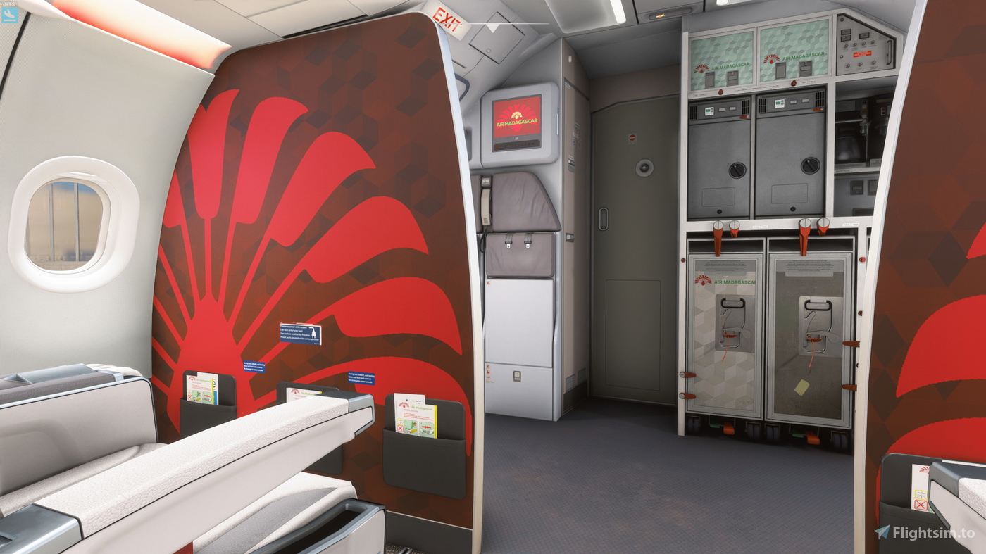 Fenix A321 V2 IAE SL | Air Madagascar 2024 - Air Madagascar (5R-MJN ...