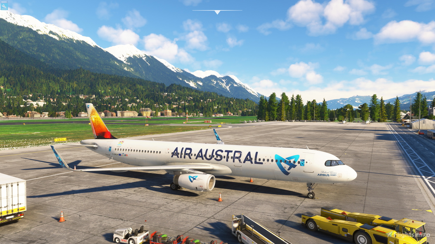 Fenix A321 V2 IAE SL | Air Austral 2024 - Air Austral (F-ORUN Reunion ...