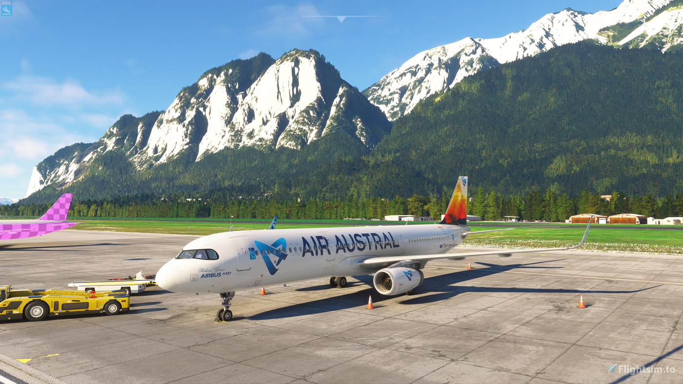 Fenix A321 V2 IAE SL | Air Austral 2024 - Air Austral (F-ORUN Reunion ...