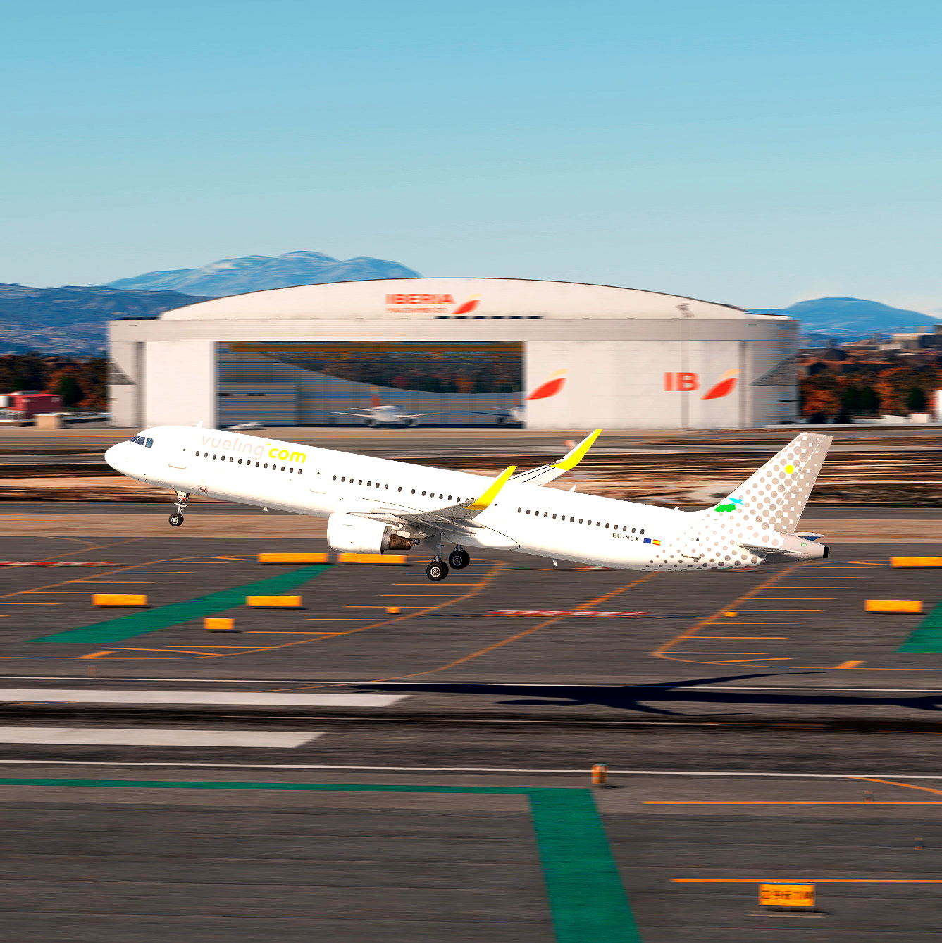 Fenix A321 SL | Vueling EC-NLX Pack | 8k + Cockpit Decals + Cabin for ...