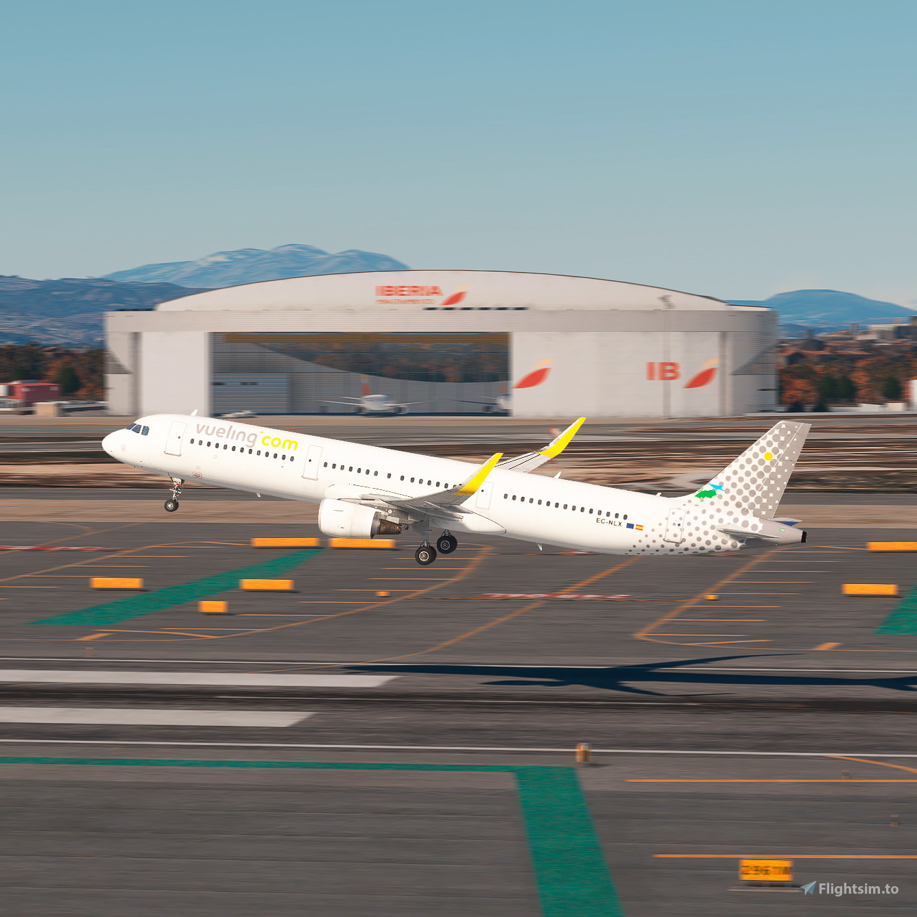 Fenix A321 SL | Vueling EC-NLX Pack | 8k + Cockpit Decals + Cabin for ...