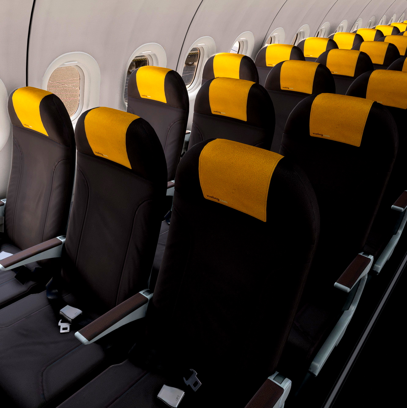 Fenix A321 SL | Vueling EC-NLX Pack | 8k + Cockpit Decals + Cabin for ...