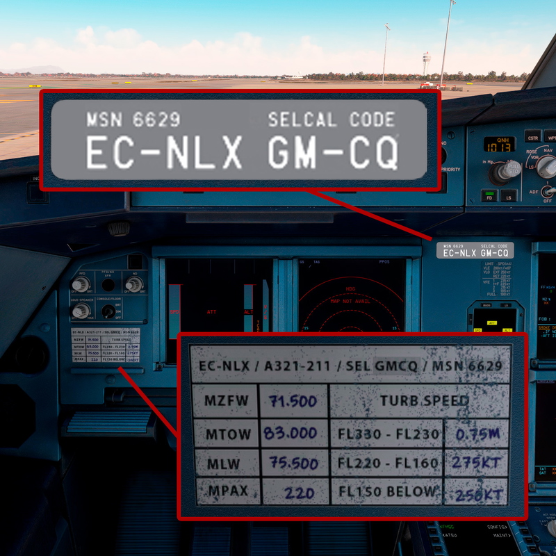 Fenix A321 SL | Vueling EC-NLX Pack | 8k + Cockpit Decals + Cabin for ...