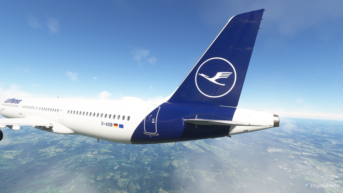 Fenix A321 /w cabin Lufthansa new design complete fleet + Fanhansa ...