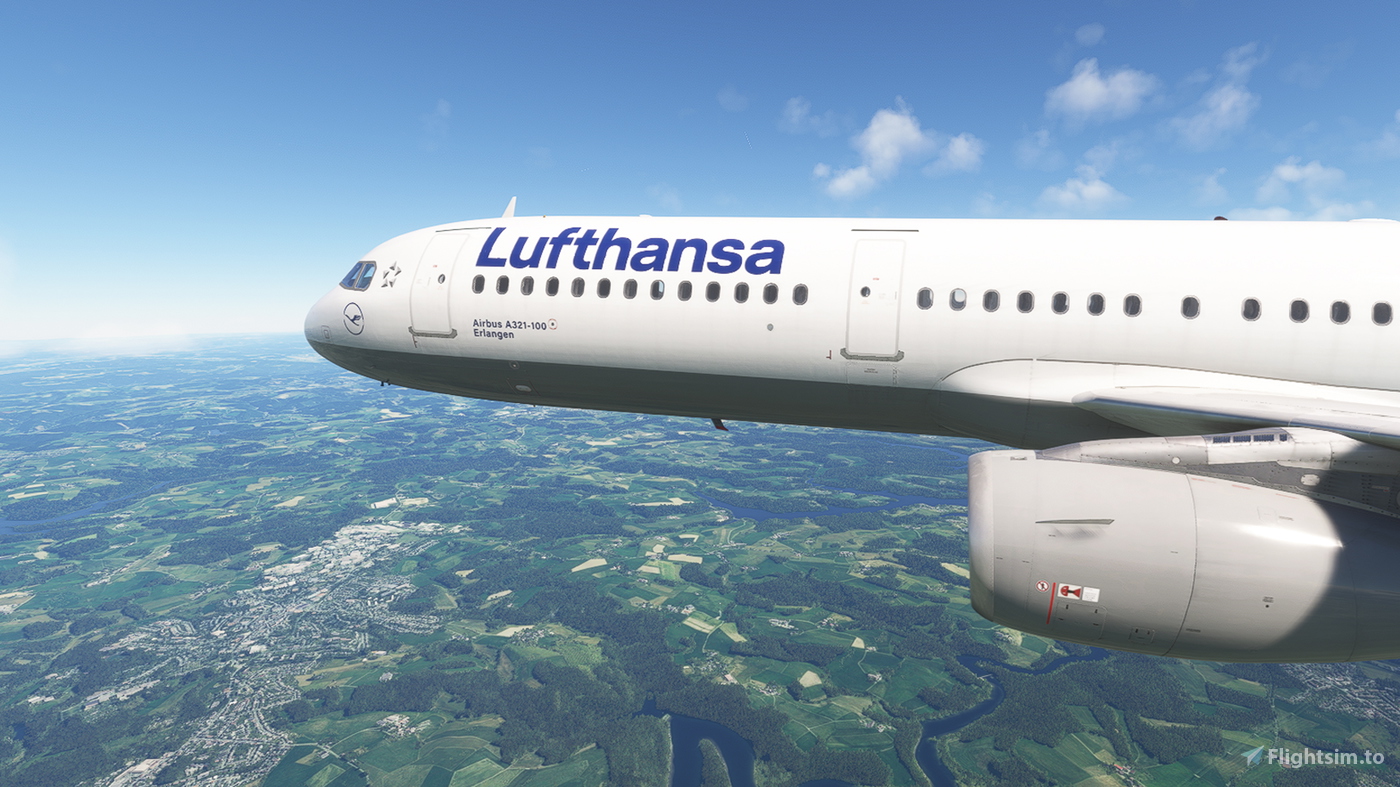 Fenix A321 /w cabin Lufthansa old design complete fleet + Star Alliance ...