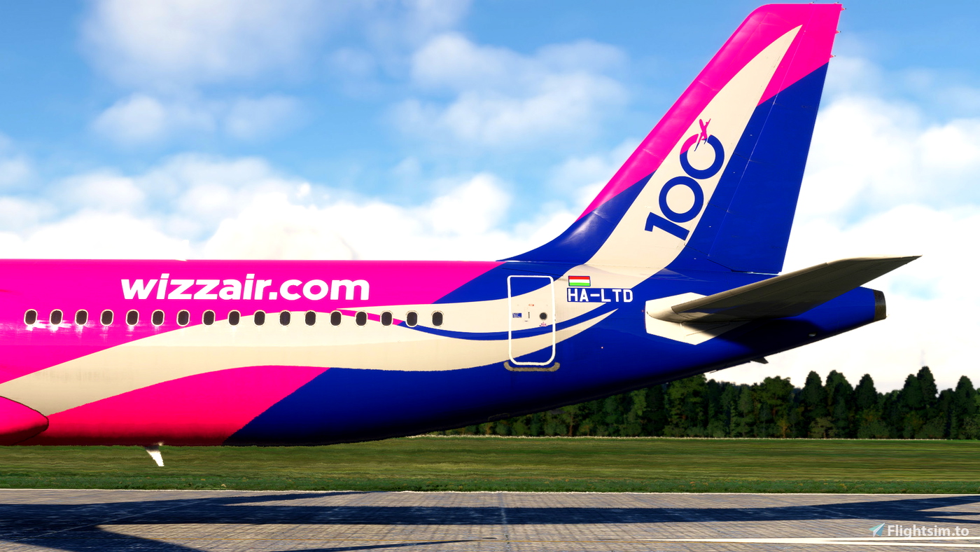 Threads - Fenix A321 - Wizz Air Hungary HA-LTD 100th Special [8K][Cabin ...