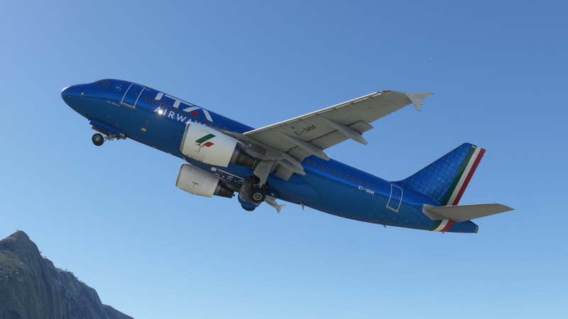 FENIX Airbus A319-111(CFM) ITA Airways EI-IMM "Marco Simoncelli" for ...