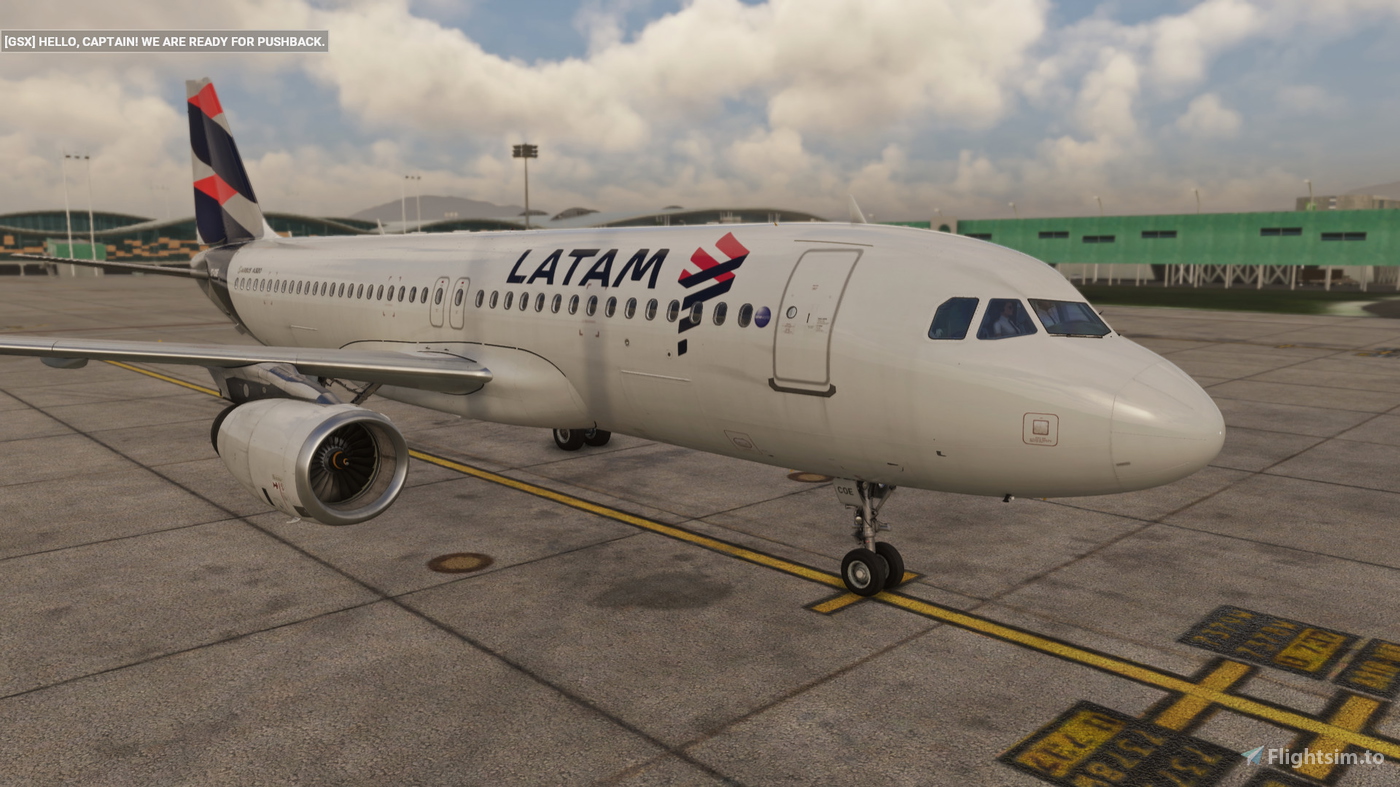 Fenix Airbus A320 - LATAM Airlines CC-COE のために Microsoft Flight ...
