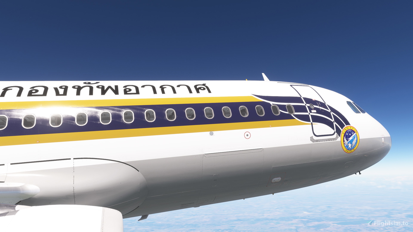 Fenix Airbus A320 - Royal Thai Air Force for Microsoft Flight Simulator ...