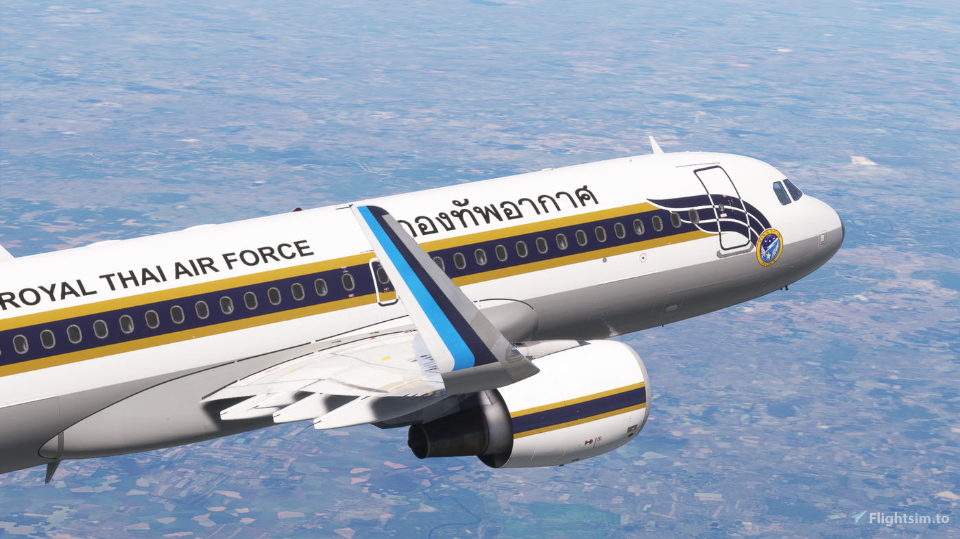 Fenix Airbus A320 - Royal Thai Air Force for Microsoft Flight Simulator ...
