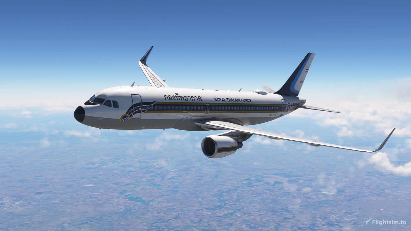 Fenix Airbus A320 - Royal Thai Air Force for Microsoft Flight Simulator ...