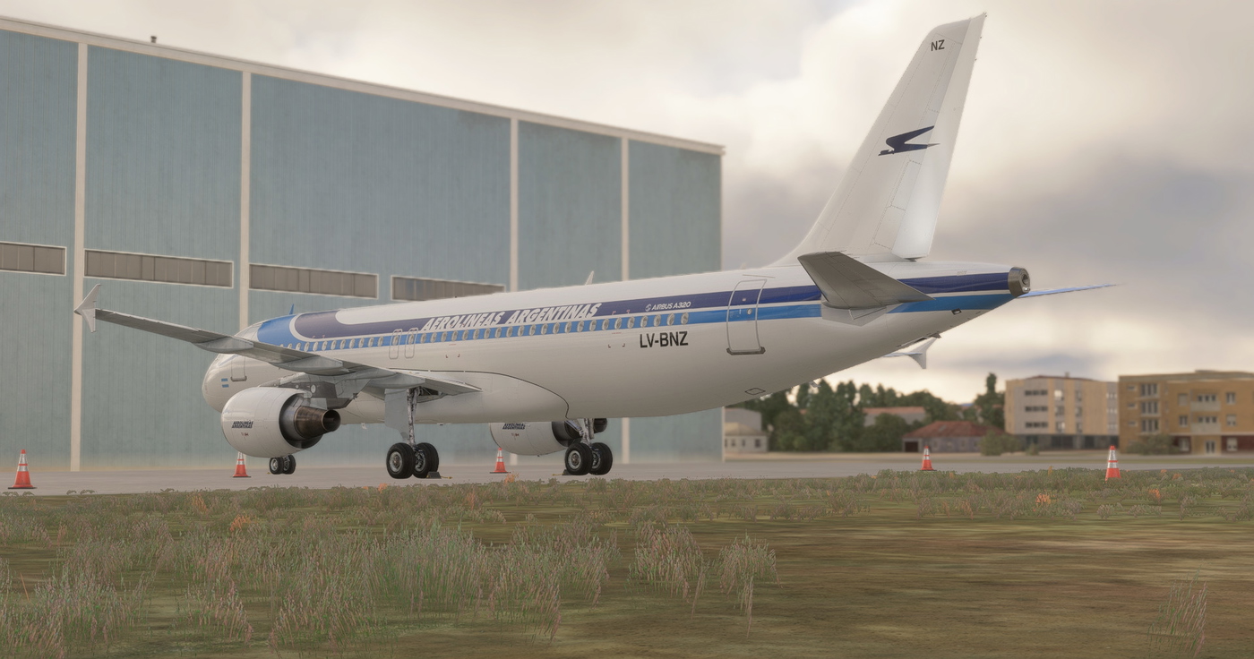 Fenix Airbus A320 | Aerolineas Argentinas | LV-BNZ (1990 Livery) for ...