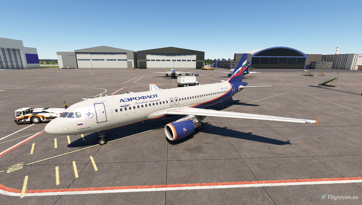 Fenix Airbus A320 Aeroflot Pack for Microsoft Flight Simulator | MSFS
