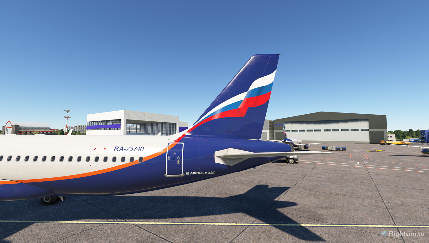 Fenix Airbus A320 Aeroflot Pack для Microsoft Flight Simulator | MSFS