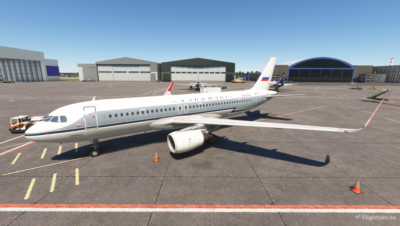 Fenix Airbus A320 Aeroflot RA-73753 Dobrolet pour Microsoft Flight ...