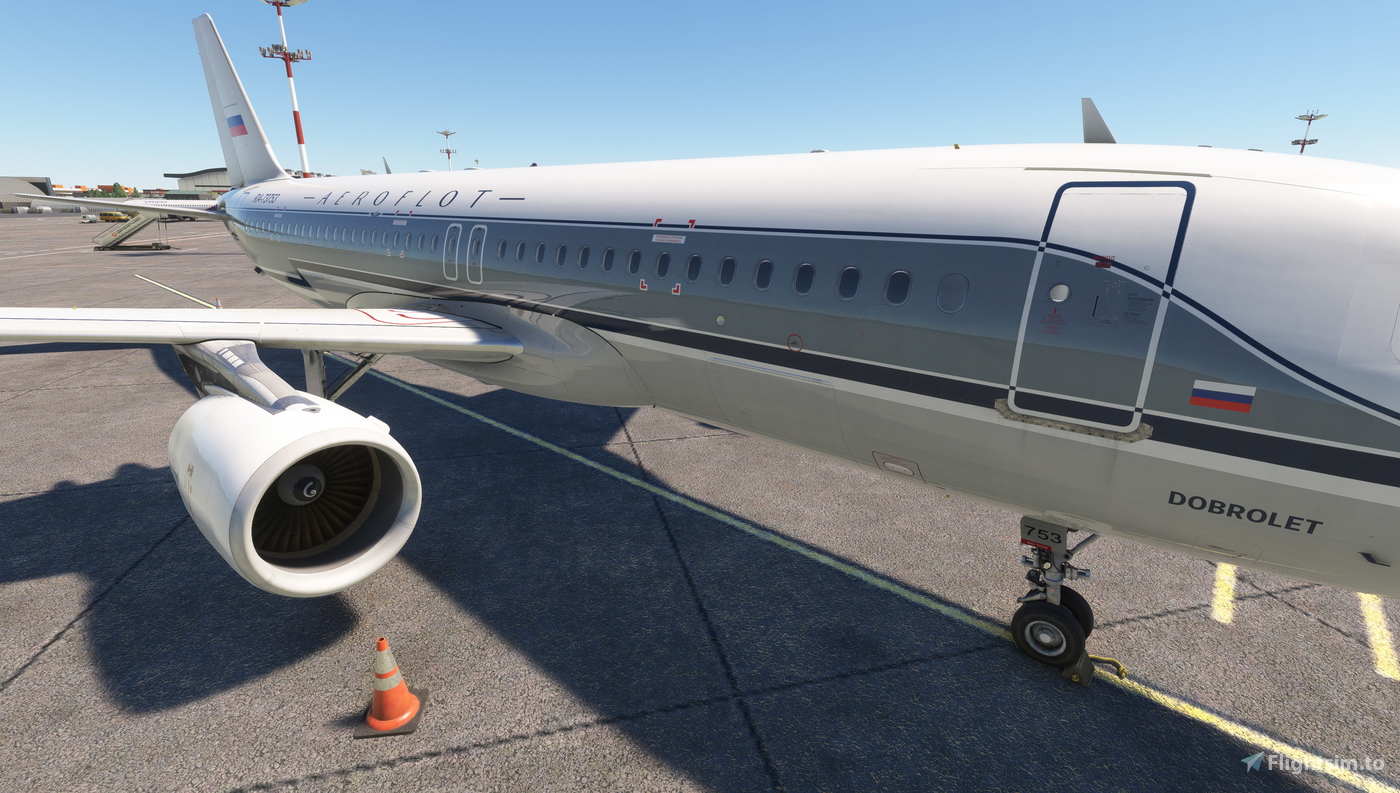 Fenix Airbus A320 Aeroflot RA-73753 Dobrolet pour Microsoft Flight ...