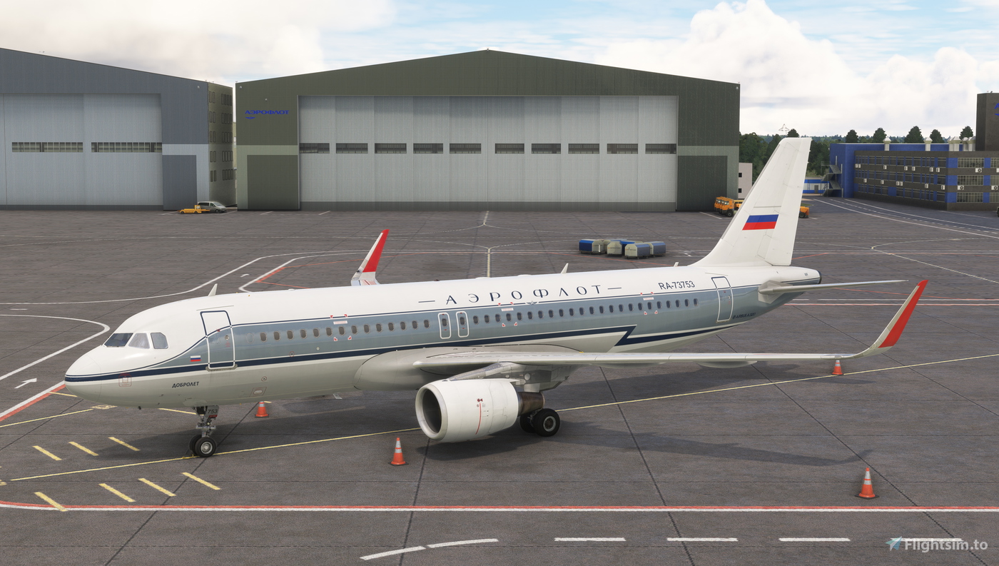 Fenix Airbus A320 Aeroflot RA-73753 Dobrolet for Microsoft Flight ...