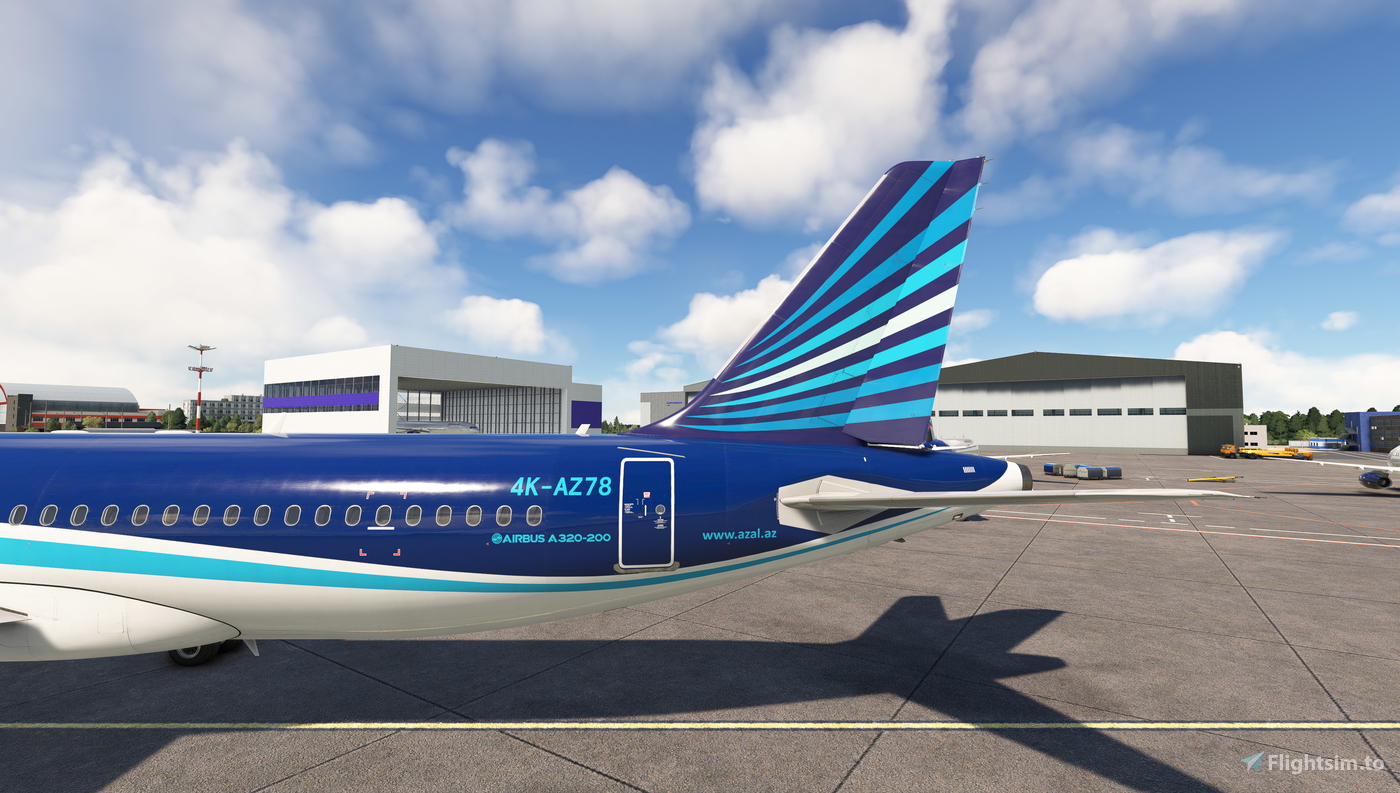 Fenix Airbus A320 Azerbaijan Airlines 4K-AZ78 for Microsoft Flight Simulator | MSFS