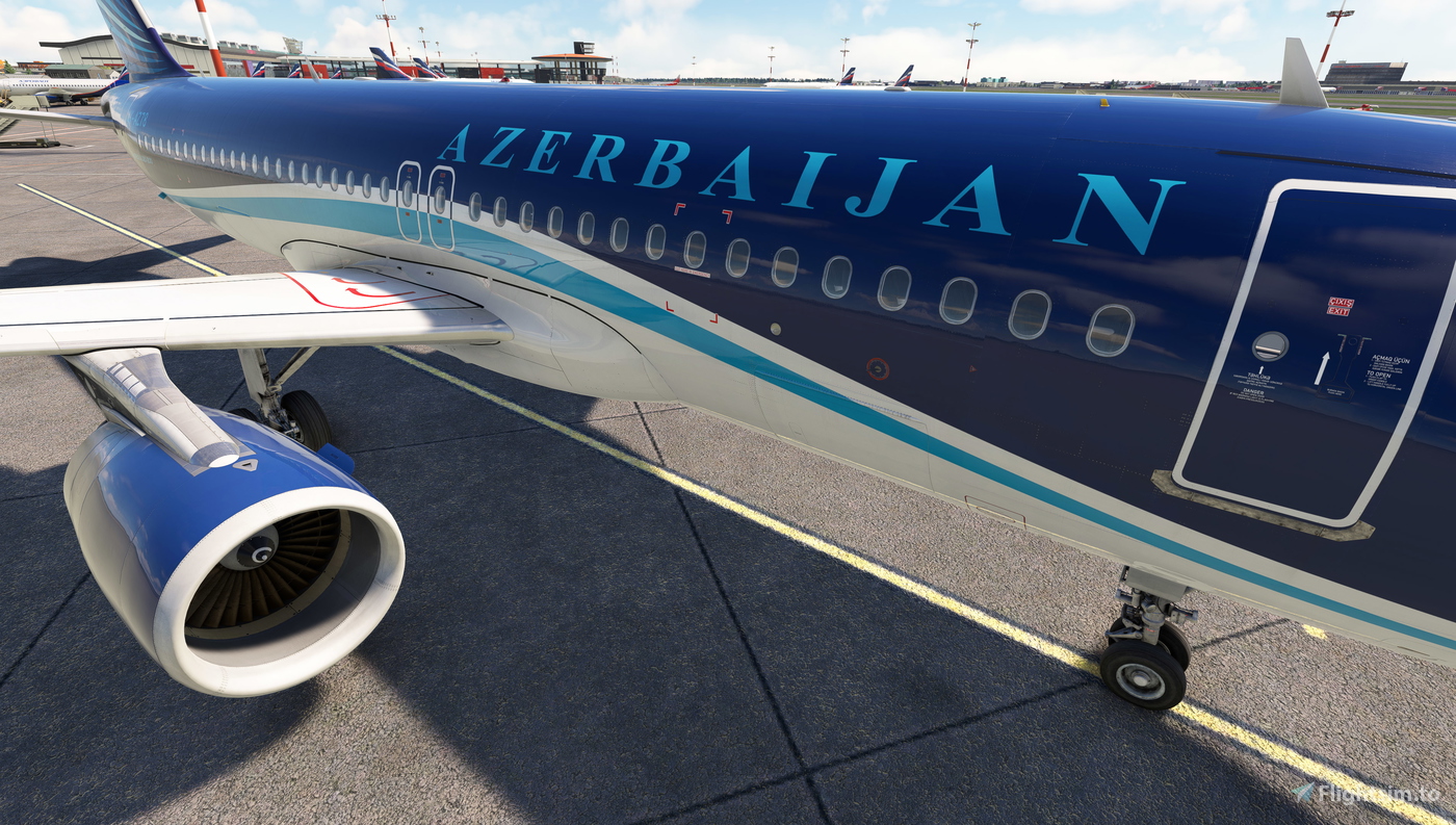 Fenix Airbus A320 Azerbaijan Airlines 4K-AZ78 for Microsoft Flight ...