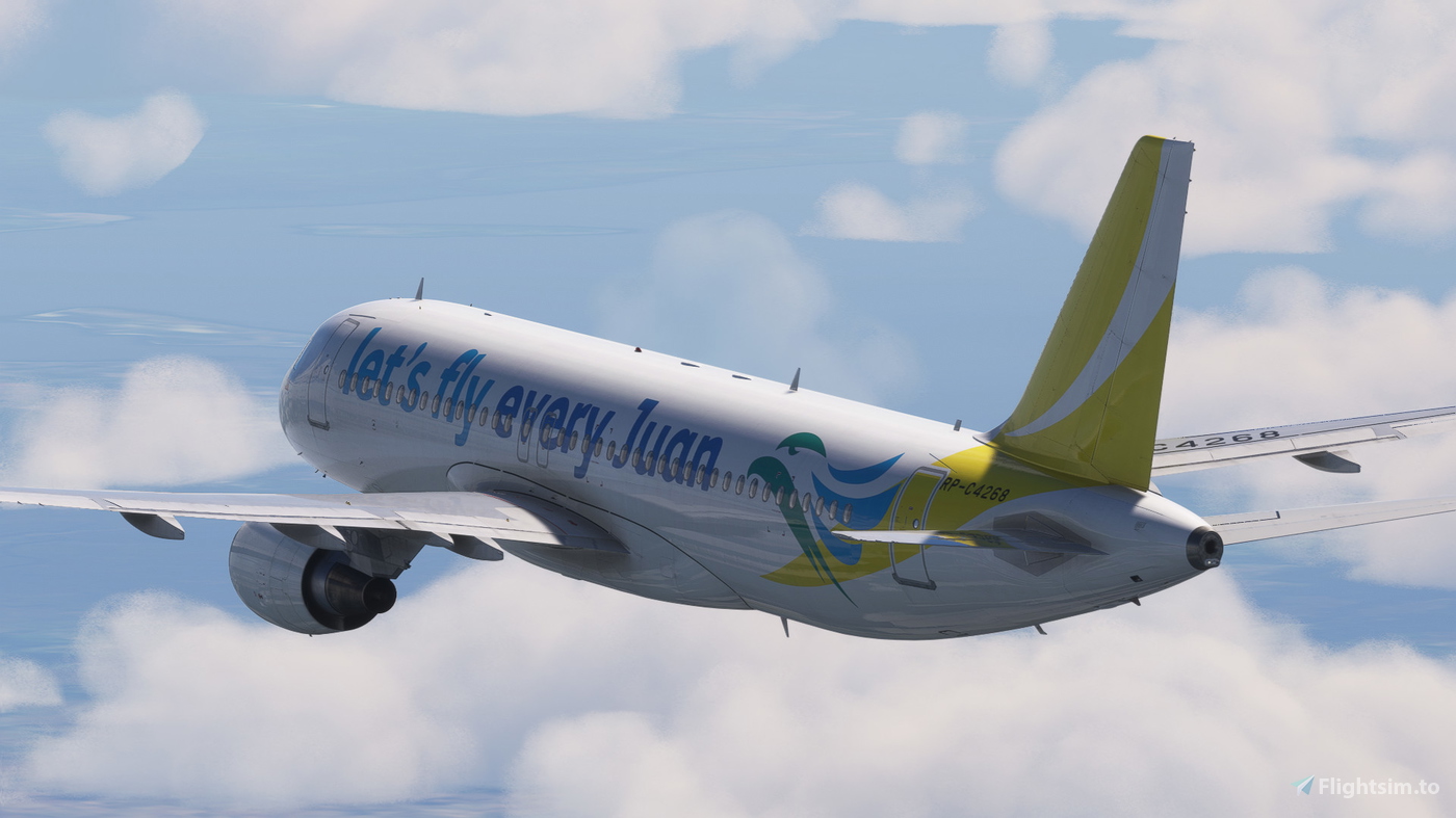 Fenix Airbus A320 Cebu Pacific Air Let's Fly every Juan | Cabin | 4K for Microsoft Flight ...