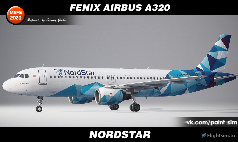 Fenix Airbus A320 CFM 8K - NordStar para Microsoft Flight Simulator | MSFS