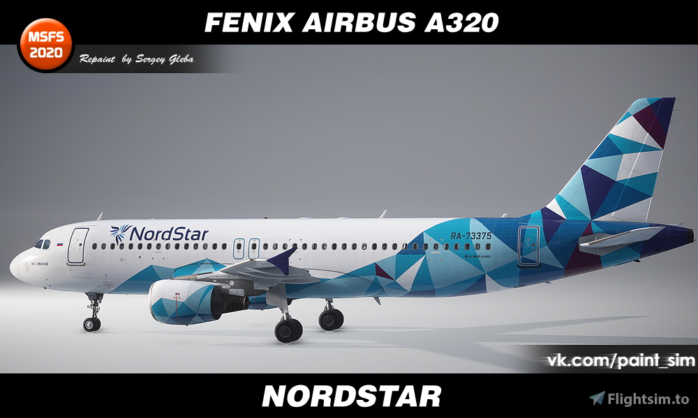 Fenix Airbus A320 CFM 8K - NordStar para Microsoft Flight Simulator | MSFS