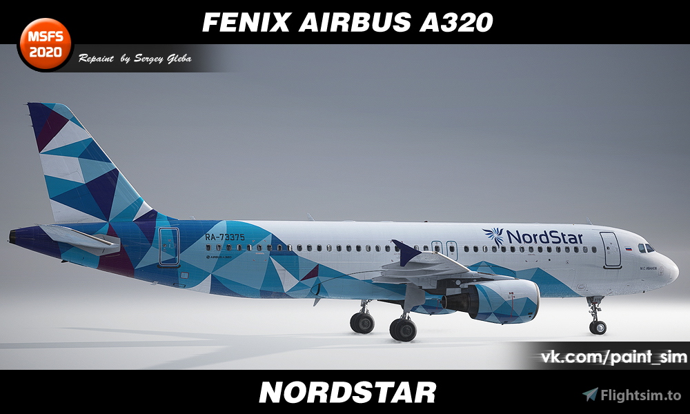 Fenix Airbus A320 CFM 8K - NordStar para Microsoft Flight Simulator | MSFS