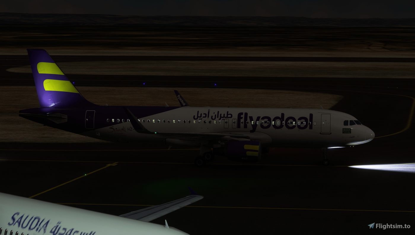 Fenix Airbus A320 flyadeal | Saudi Welcome to Arabia | W/Cabin for ...