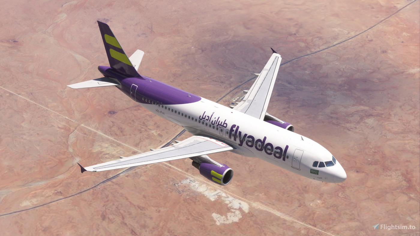 Fenix Airbus A320 flyadeal | 4K for Microsoft Flight Simulator | MSFS