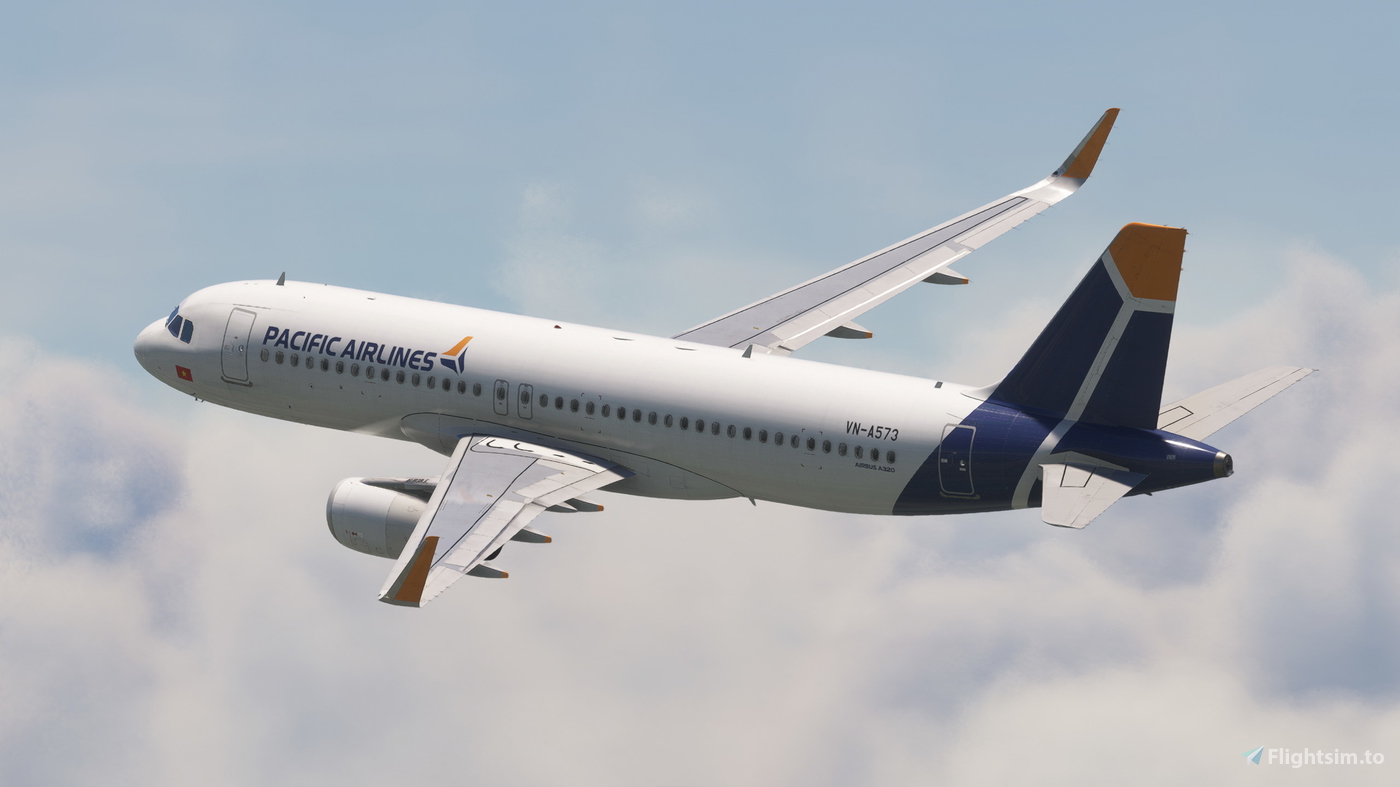 Fenix Airbus A320 Pacific Airlines | 4K のために Microsoft Flight Simulator | MSFS