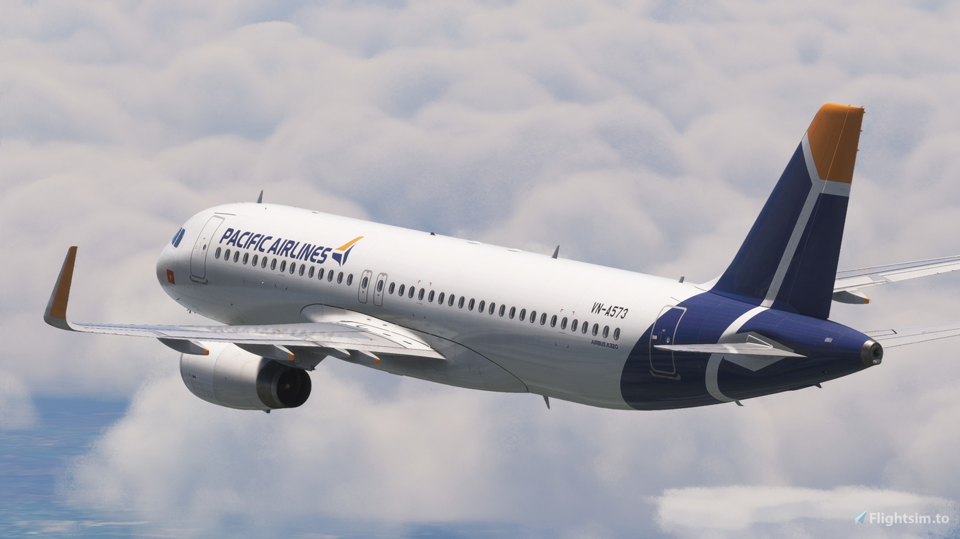 Fenix Airbus A320 Pacific Airlines | 4K 对于 Microsoft Flight Simulator | MSFS