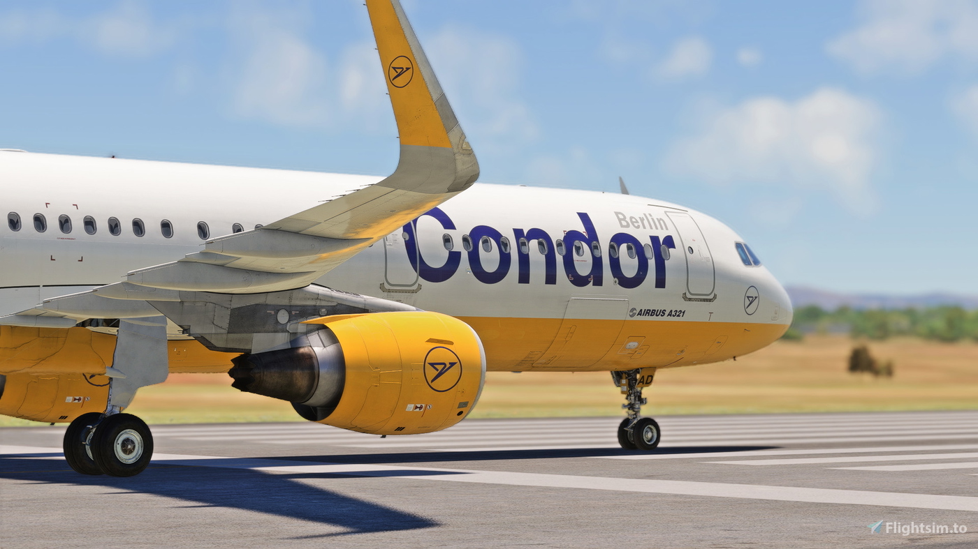 Fenix Airbus A321 | Condor Flugdienst | D-AIAD| Retro Livery Fictional ...